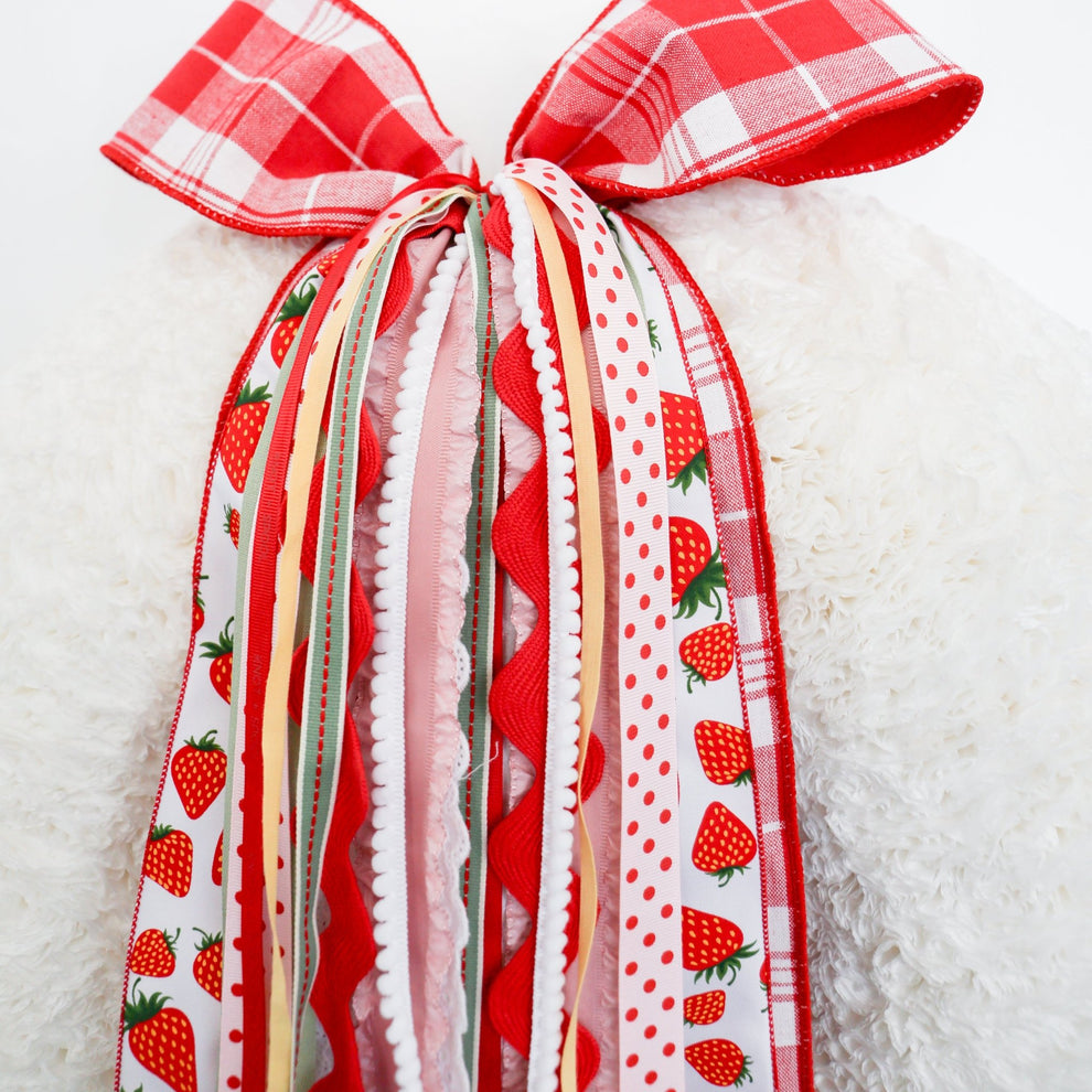 Strawberry Shortcake RIBBON SET™ (with Bow) – Knot and Spool